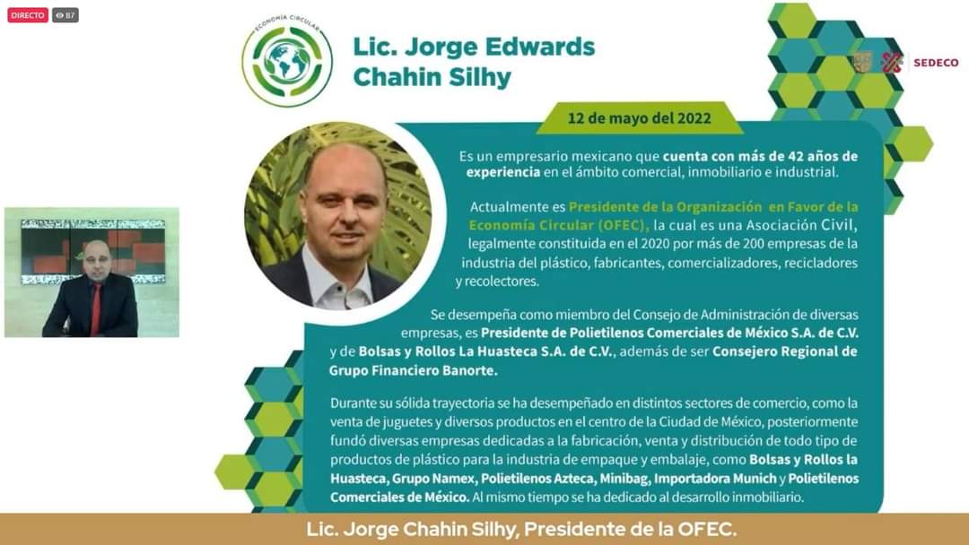 Participa la OFEC en el Primer Foro Virtual de Economía Circular ...