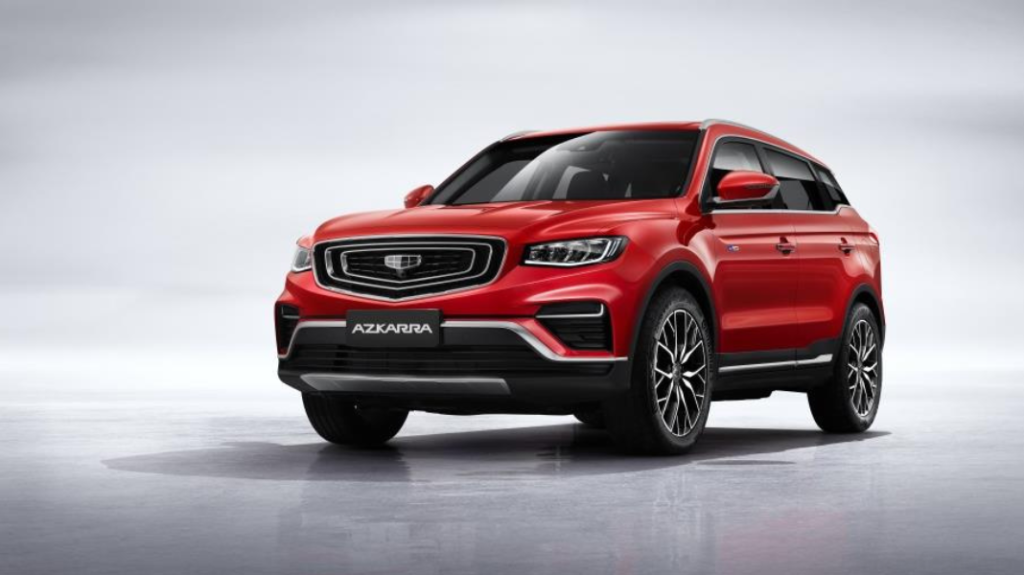 Geely presenta en el mercado peruano su nuevo buque insignia, la SUV ...