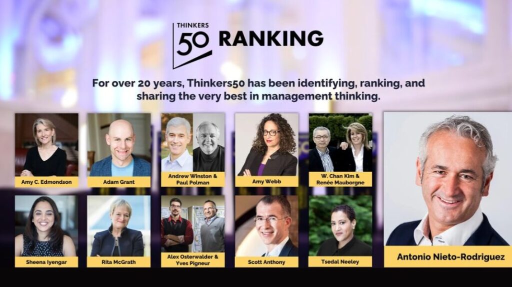 El español Antonio Nieto-Rodríguez entre los Thinkers 50, los óscars del Management - Revista ...