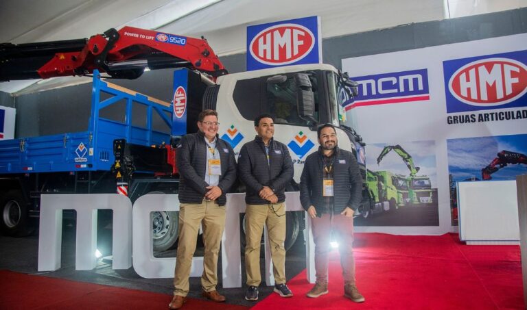 La reconocida marca europea de grúas HMF llega al Perú con el respaldo de MCM Solutions ...