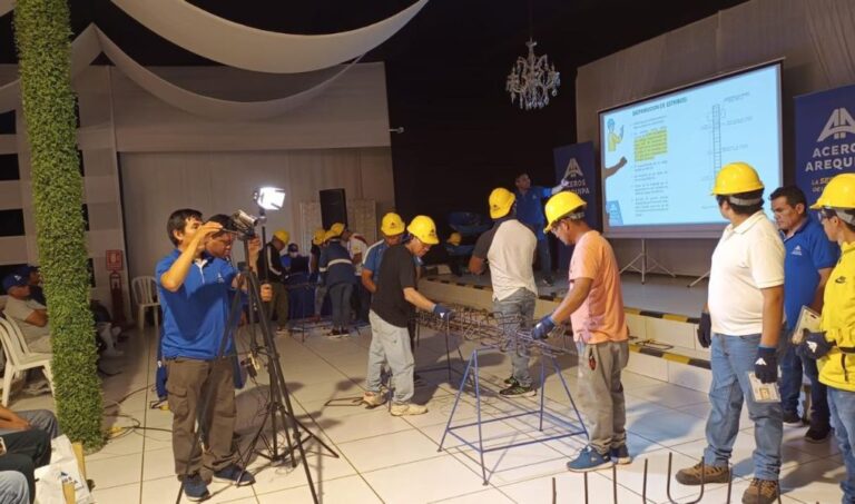 Aceros Arequipa capacitará a maestros de obra, en SENCICO, sobre el correcto uso del acero ...
